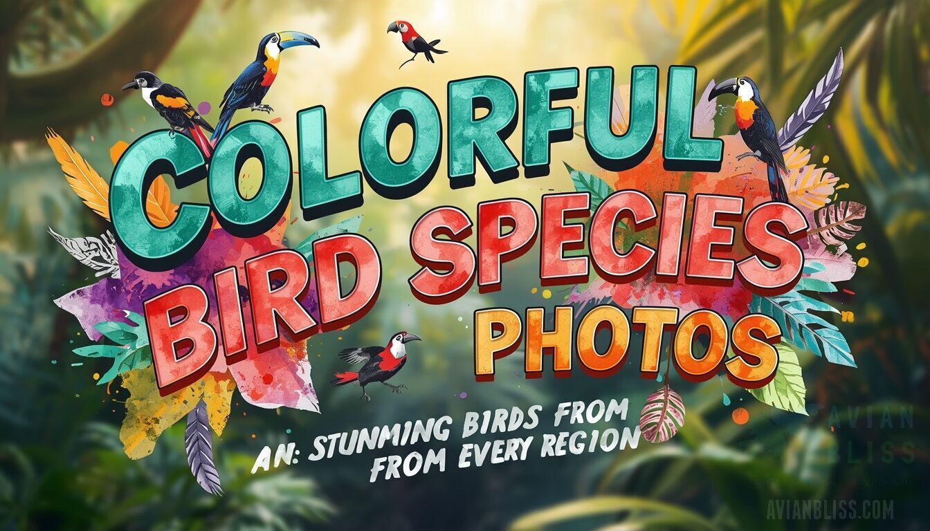 Colorful Bird Species Photos: Stunning Birds From Every Region
