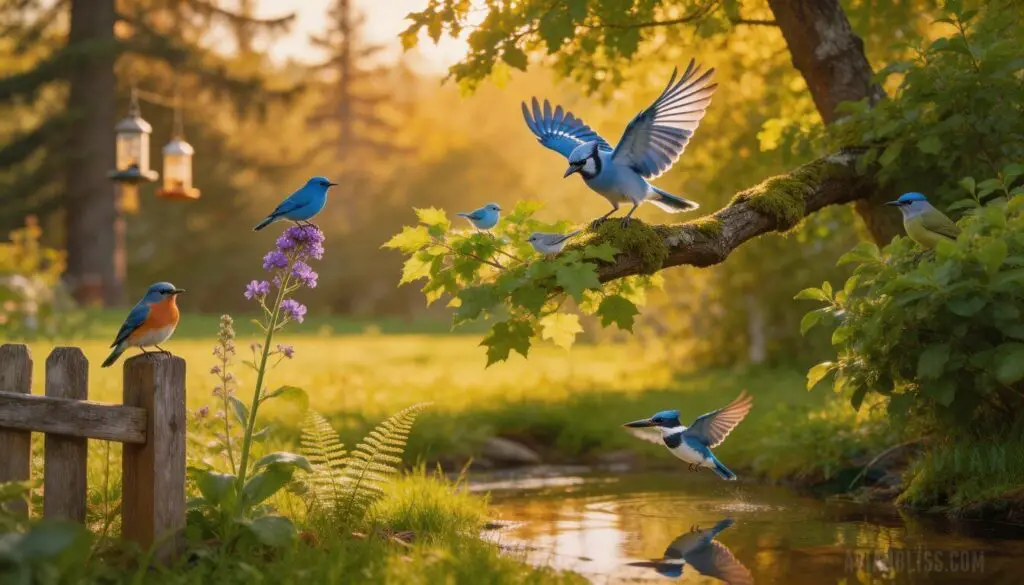 7 Blue Birds in Michigan: ID Guide, Habitats & Backyard Tips