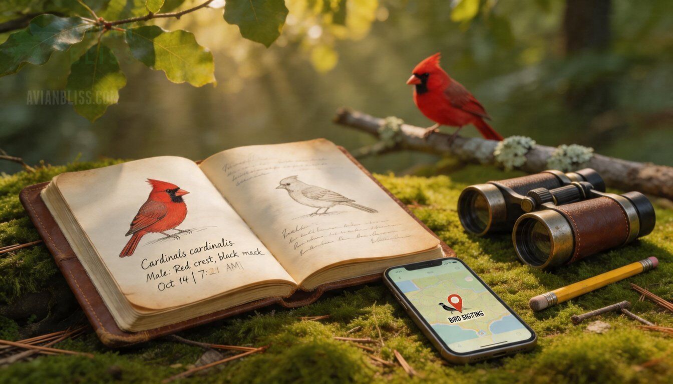 Bird Watching Journals for Citizen Scientists: a Field Guide