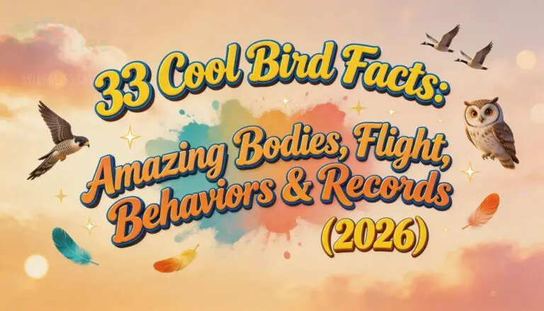33 Cool Bird Facts: Amazing Bodies, Flight, Behaviors & Records (2026)