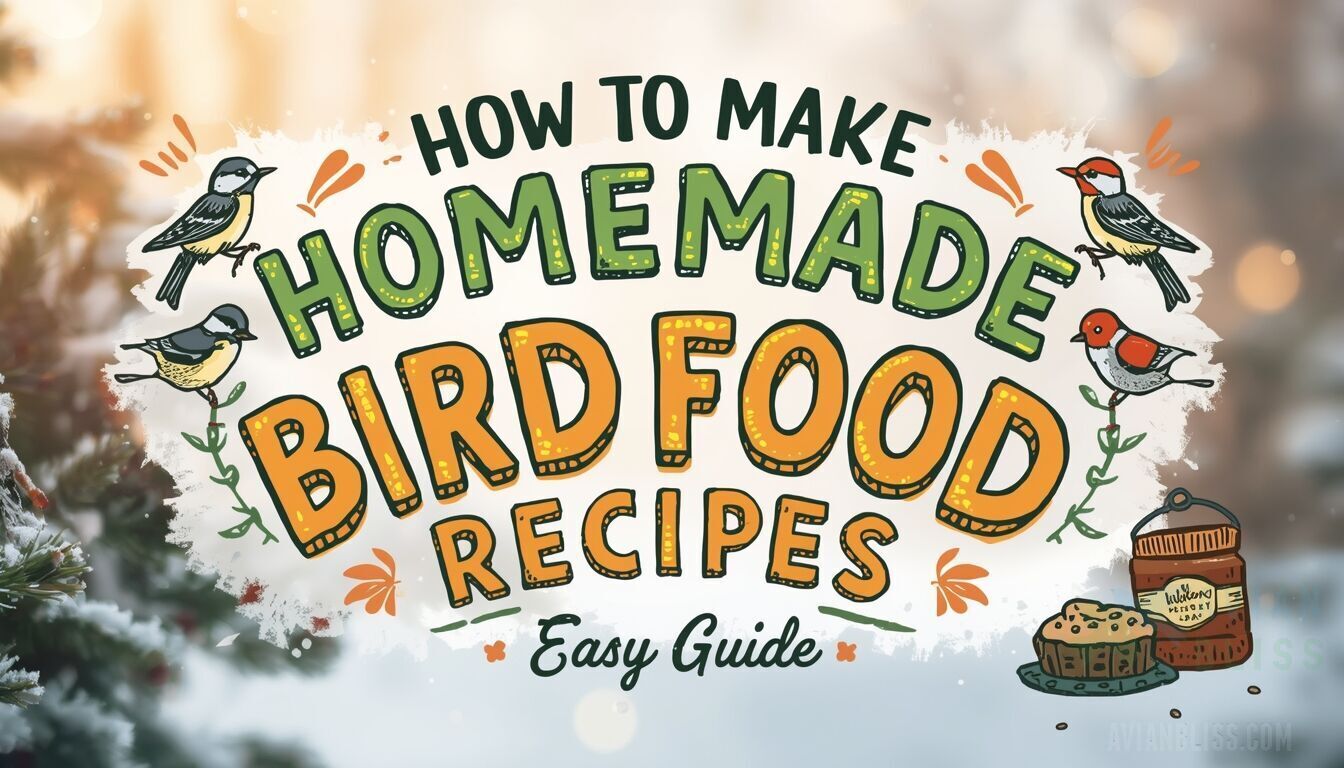 How to Make Homemade Bird Food Recipes Suet: Easy Guide