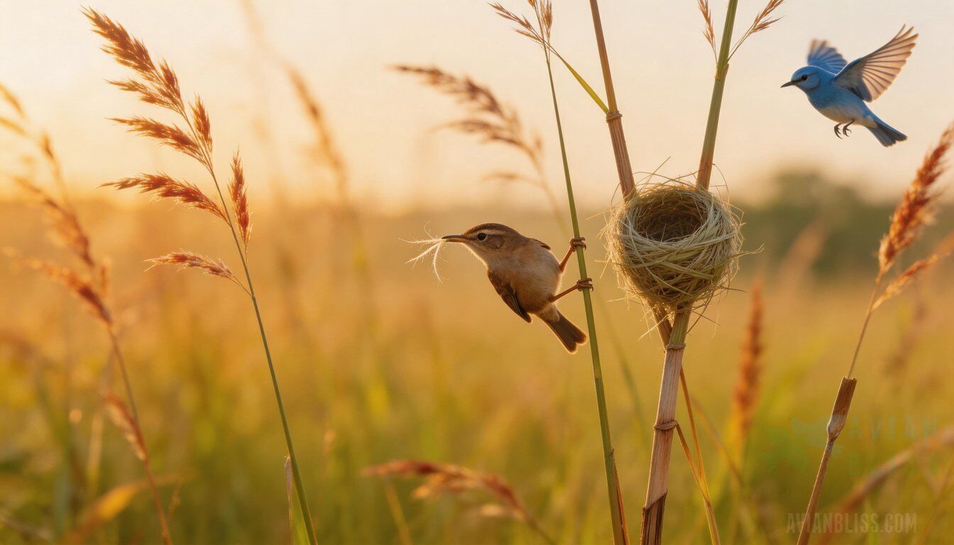 Best Native Grasses Nesting Material Birds Love and Use
