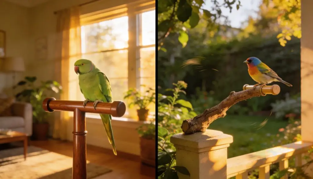 Bird Perches for Beginners: Types, Placement & Care Tips