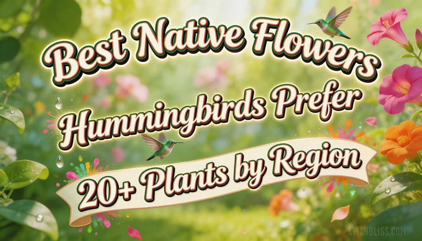 Best Native Flowers Hummingbirds Prefer: 20+ Plants by Region