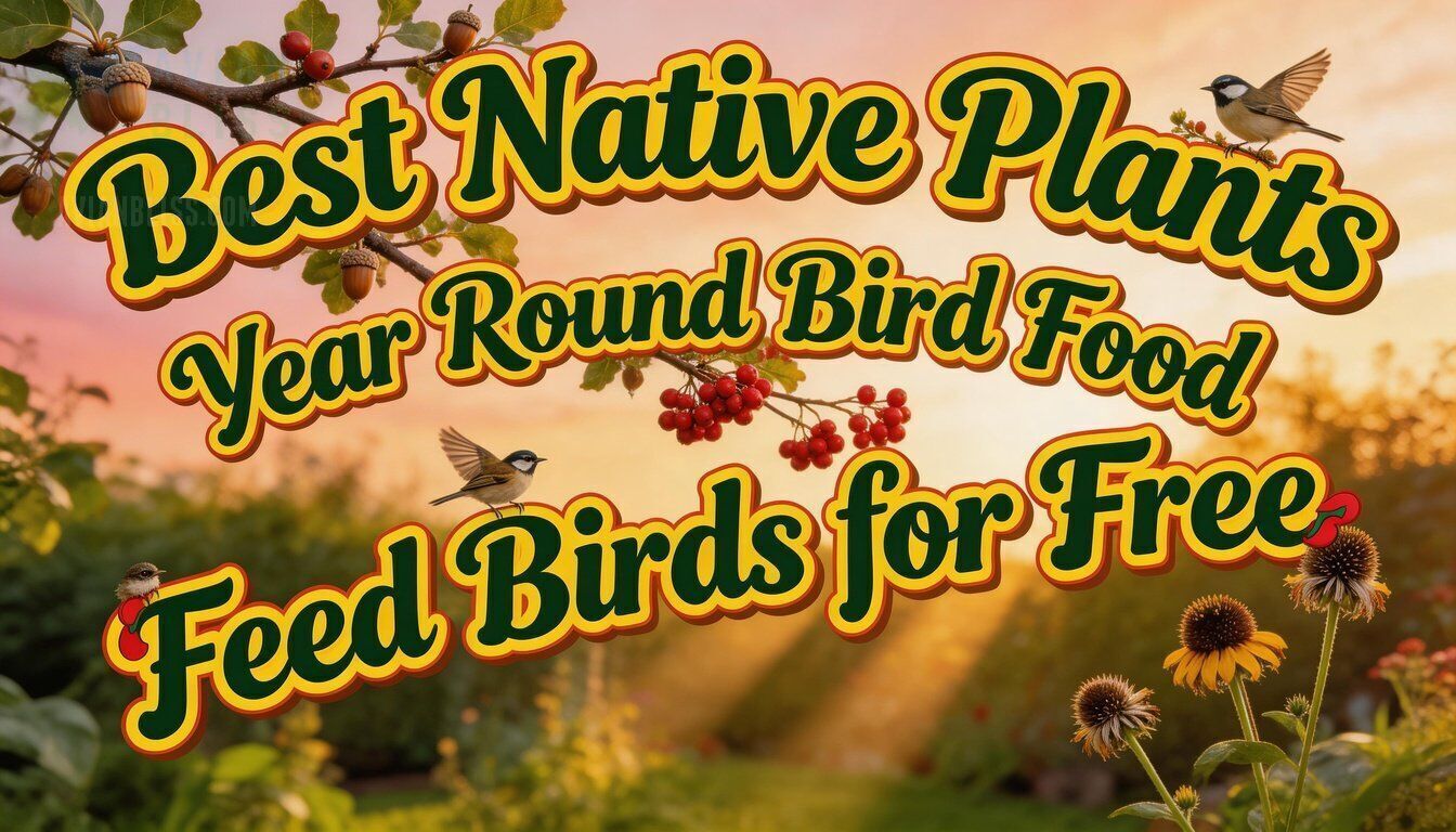 Best Native Plants Year Round Bird Food: Feed Birds for Free