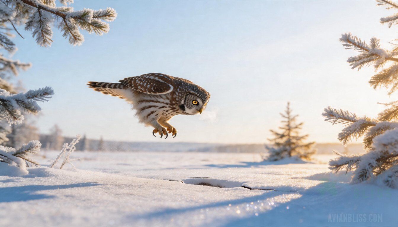 Northern Hawk Owl: ID, Habitat, Diet & Behavior Explained