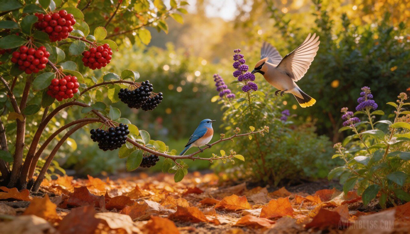 Best Native Berry Bushes for Birds: Year-Round Habitat Guide