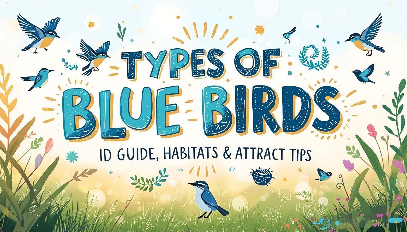 Types of Blue Birds: ID Guide, Habitats & Attract Tips