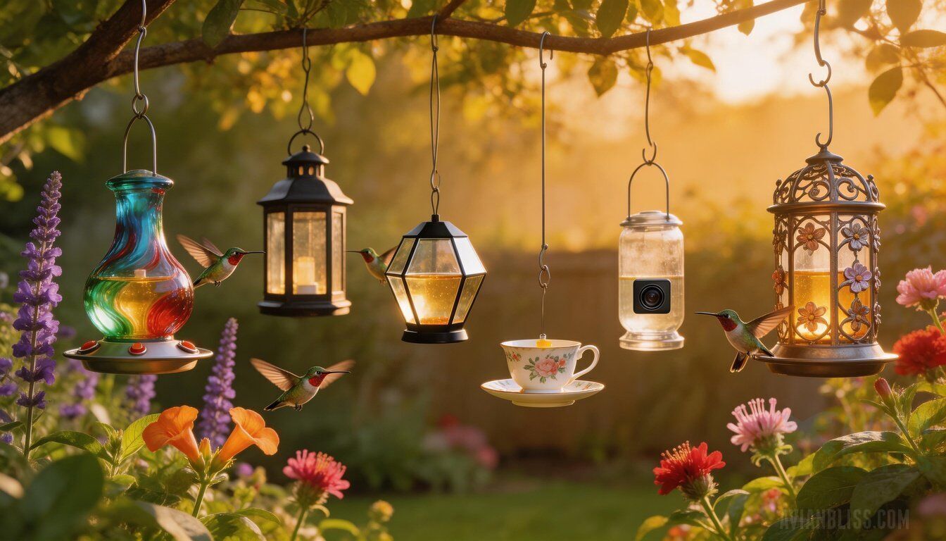 6 Different Types of Hummingbird Feeders (and How to Choose)