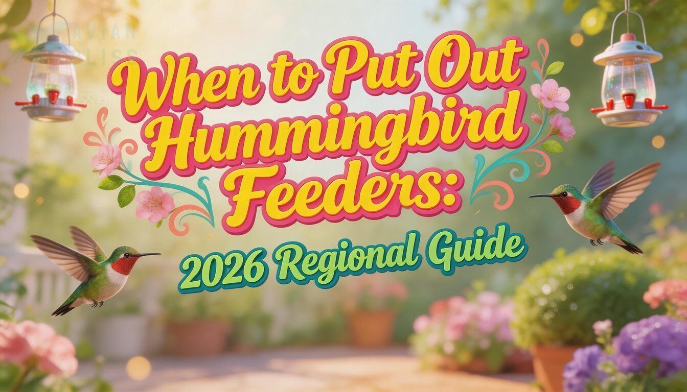 When to Put Out Hummingbird Feeders: 2026 Regional Guide