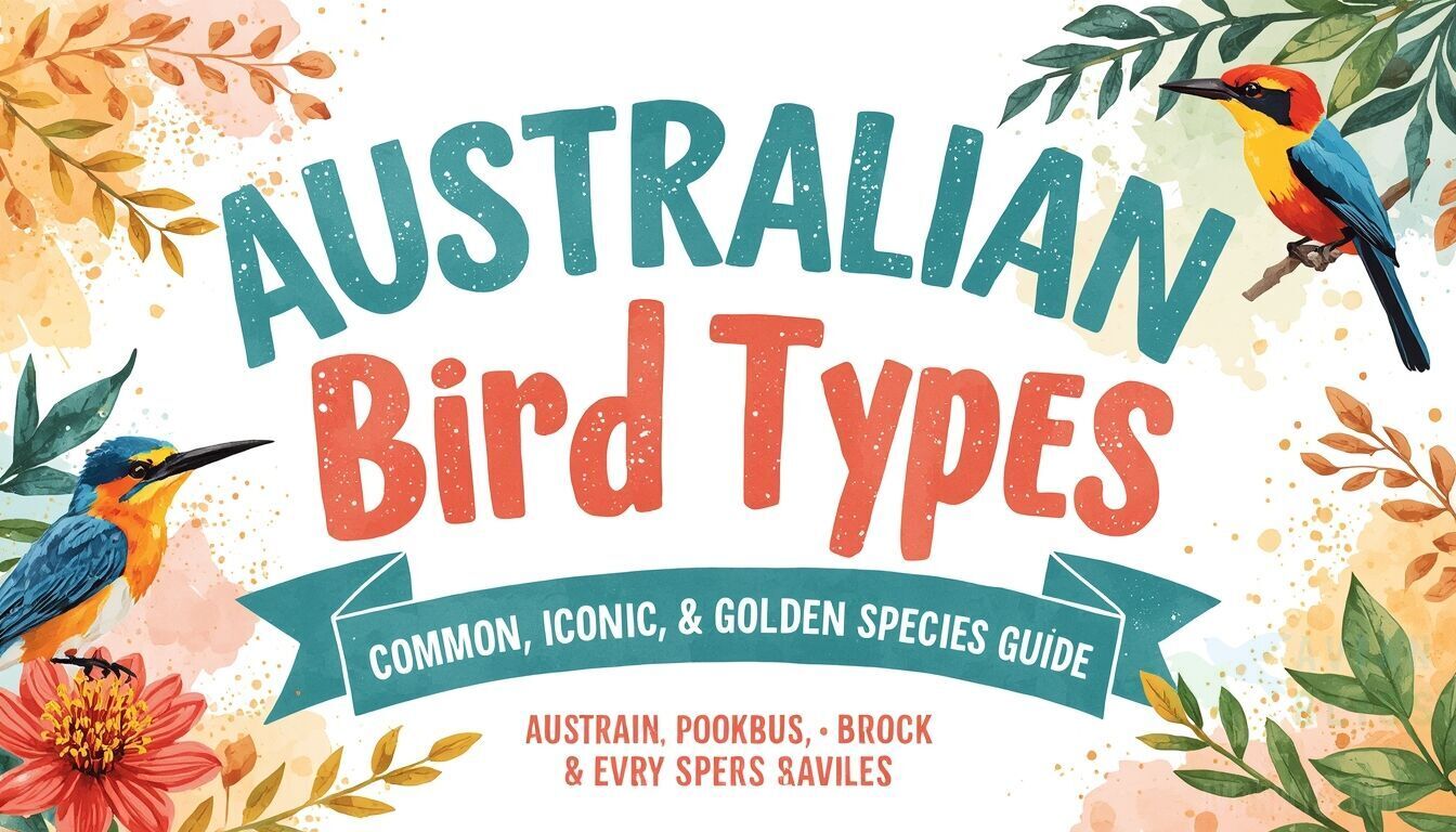 Australian Bird Types: Common, Iconic & Rare Species Guide