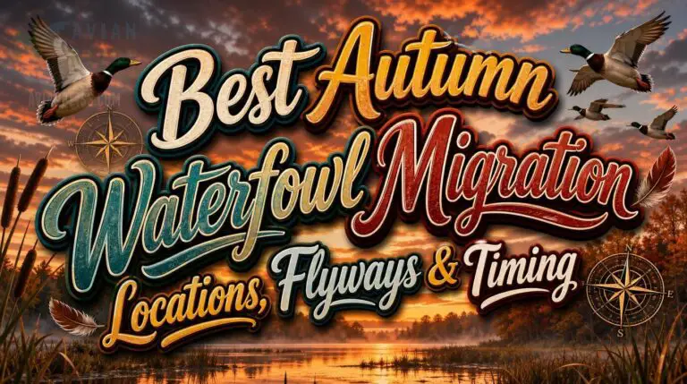 Best Autumn Waterfowl Migration Locations, Flyways & Timing