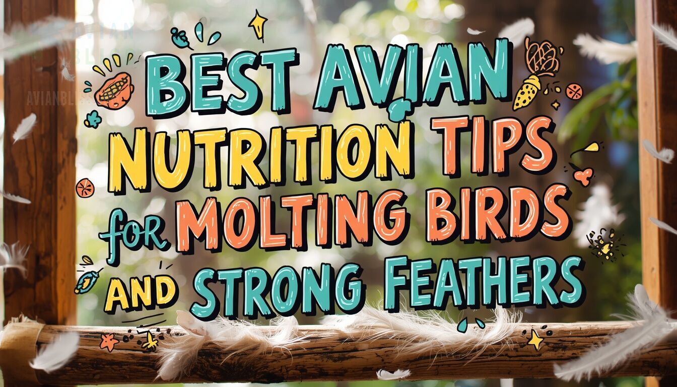 Best Avian Nutrition Tips for Molting Birds and Strong Feathers