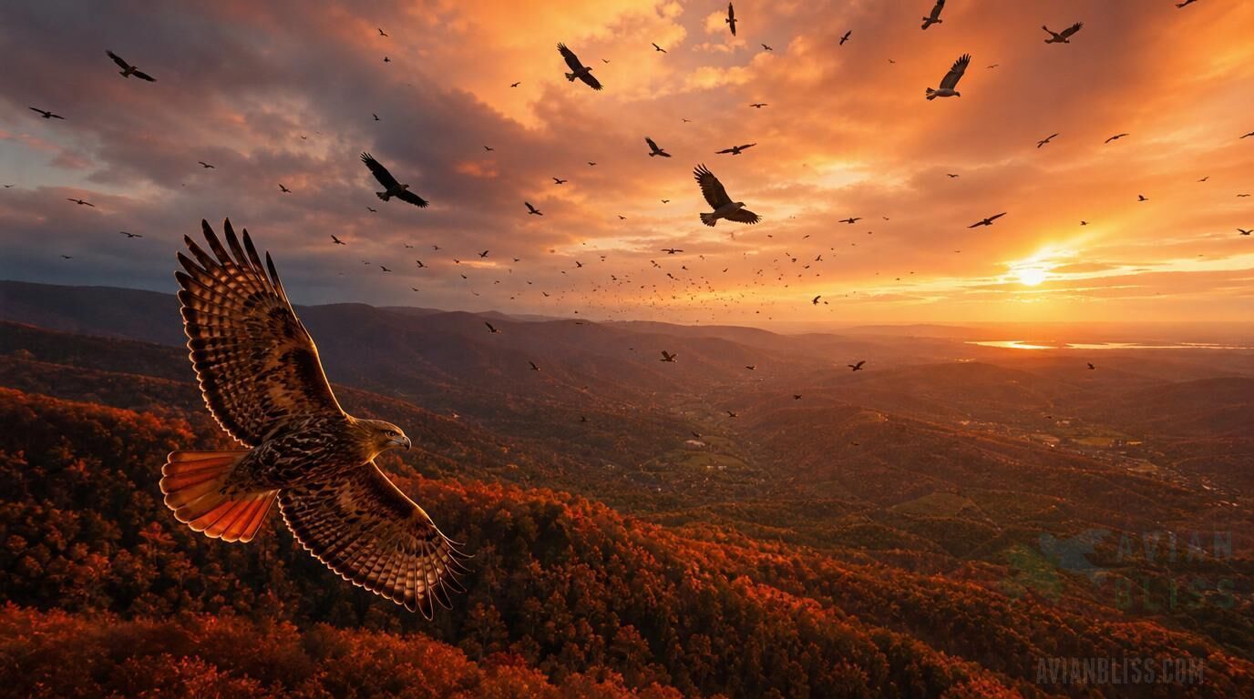 Best Fall Raptor Migration Hotspots: Where, When & What to Watch