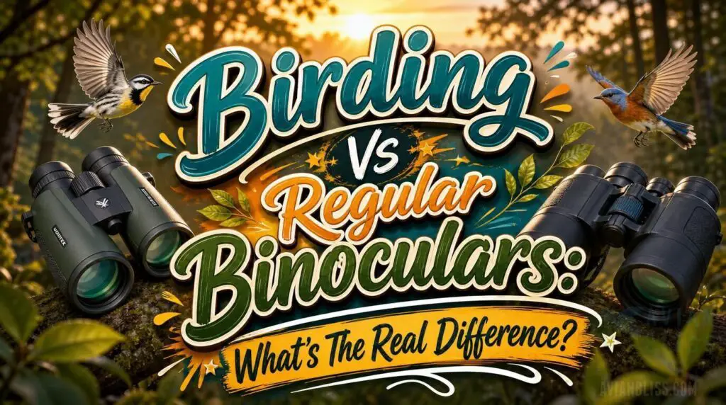 Birding Vs Regular Binoculars: What's The Real Difference?