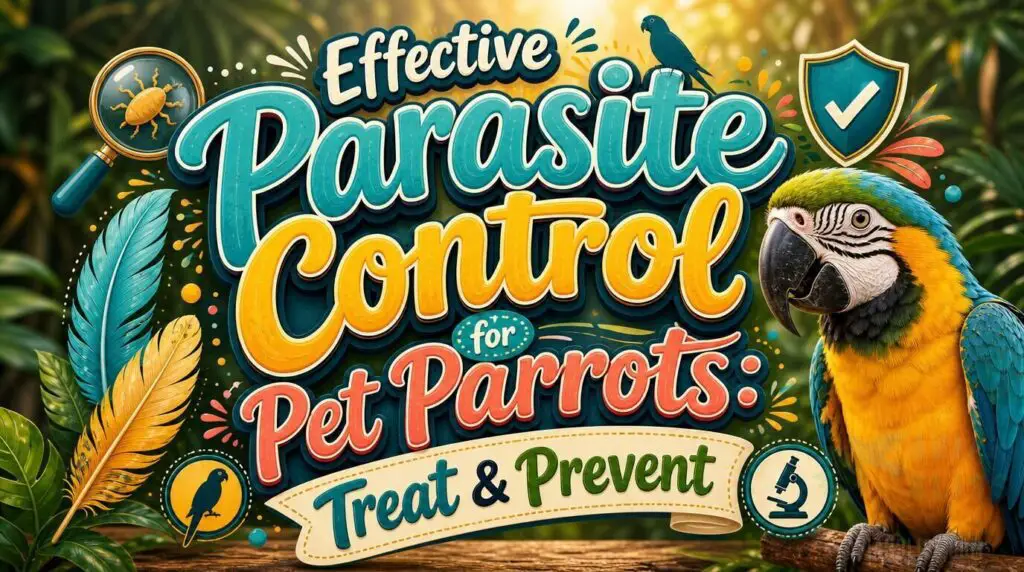 Effective Parasite Control for Pet Parrots: Treat & Prevent