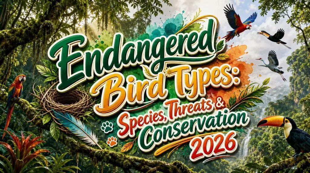 Endangered Bird Types: Species, Threats & Conservation 2026