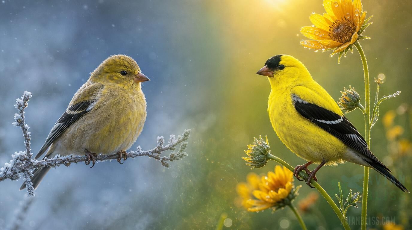 Small Yellow and Black Birds: ID, Habitat & Species Guide