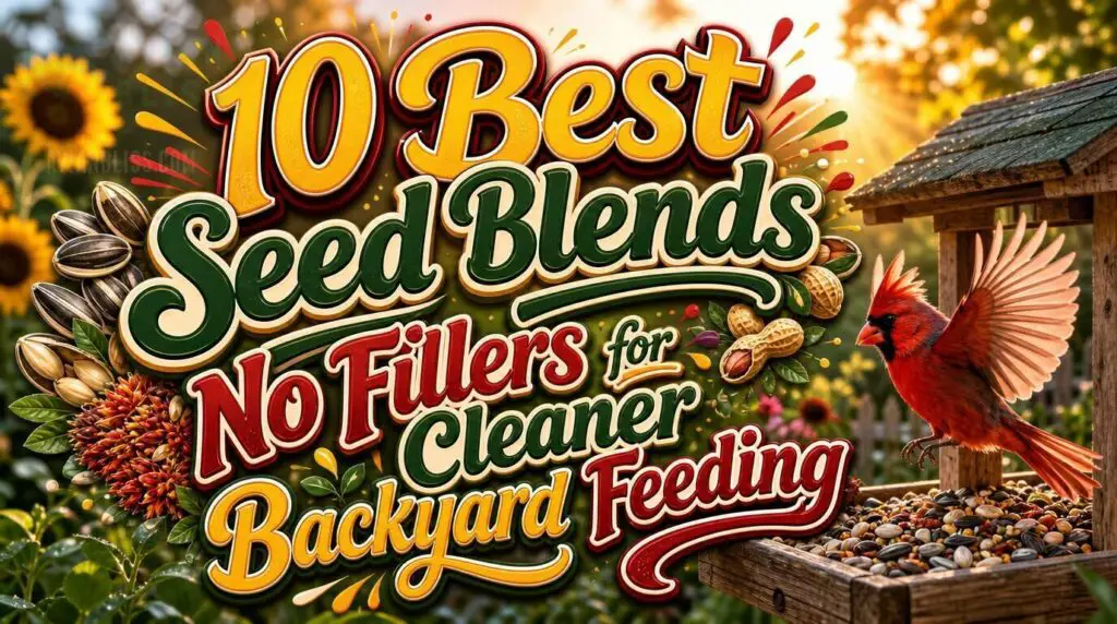 10 Best Seed Blends No Fillers for Cleaner Backyard Feeding