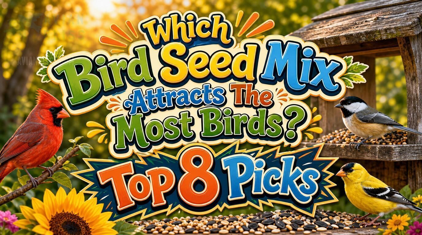 Which Bird Seed Mix Attracts The Most Birds? Top 8 Picks