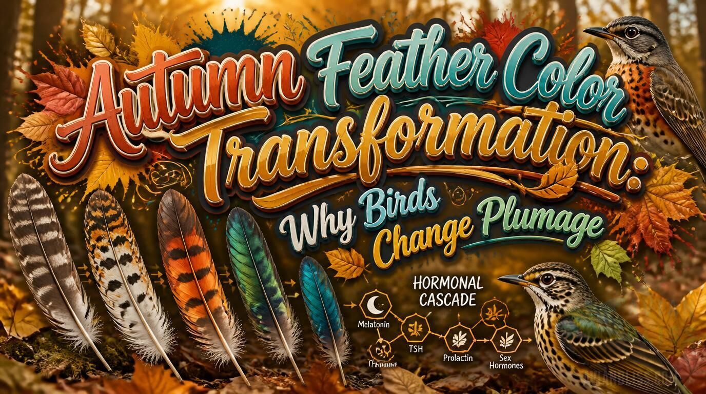Autumn Feather Color Transformation: Why Birds Change Plumage