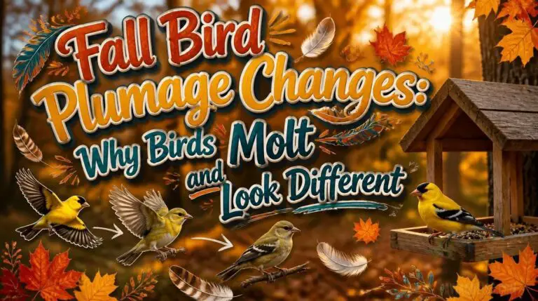 Fall Bird Plumage Changes: Why Birds Molt and Look Different