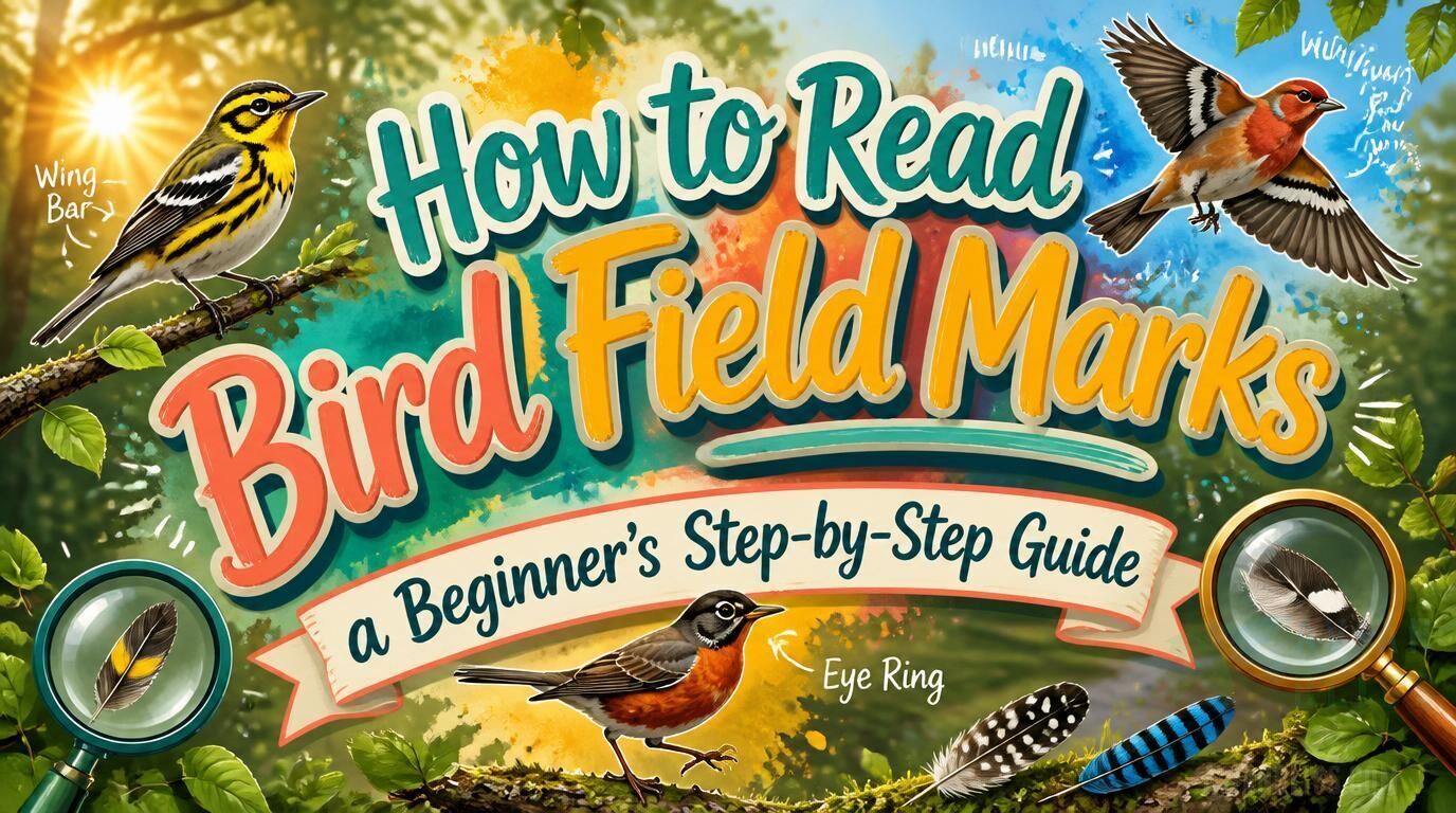How to Read Bird Field Marks: a Beginner's Step-by-Step Guide