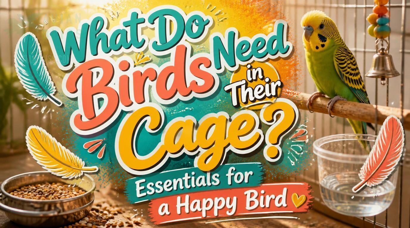 What Do Birds Need in Their Cage? Essentials for a Happy Bird