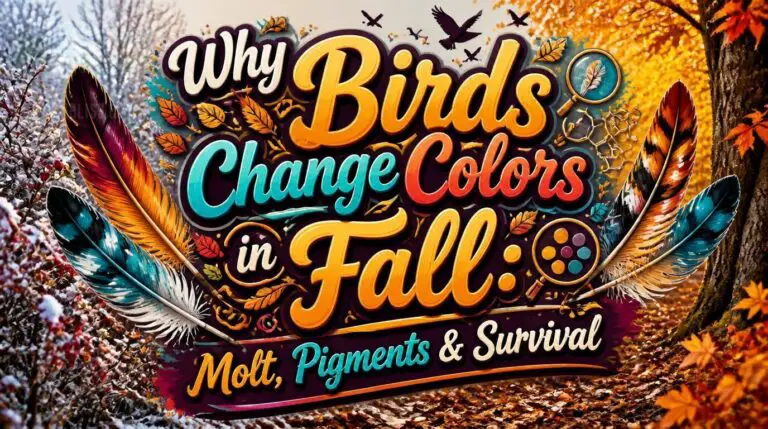 Why Birds Change Colors in Fall: Molt, Pigments & Survival